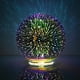 BrightSide 6 inch Plasma Globe LED Light, Multicolor Glass LED Mood ...