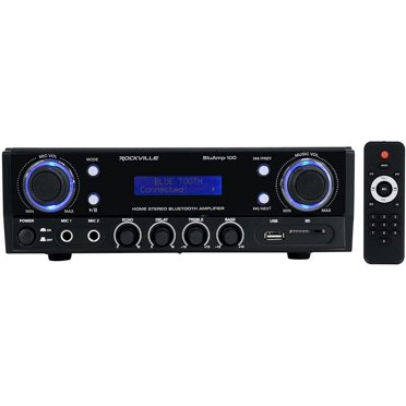 Moukey 220W Home Audio Amplifier Dual Channel Stereo Receiver System ...