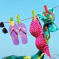 Beach Towel Clips Chair Clips Towel Holder, Large Plastic Laundry ...