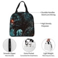 Werewolf Howling Night Cool Wolf Reusable Lunch Bag Insulated Meal Tote ...