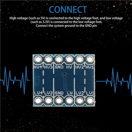 5pcs 4 channel IIC I2C Logic Level Converter 5pcs for 3.3V 5V Converter ...