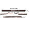 Single 7 Color Double Headed Triangle Eyebrow Pencil One Word Eyebrow ... Single 7 Color Double Headed Triangle Eyebrow Pencil One Word Eyebrow ...