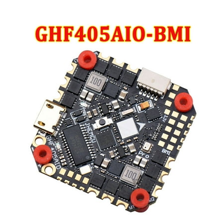 JHEMCU GHF405AIO-BMI F405 Flight Controller W/5v 10v Bec Built-in 40a ...
