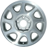 17 X 8 Reconditioned OEM Aluminum Alloy Wheel, Machined and Medium ...