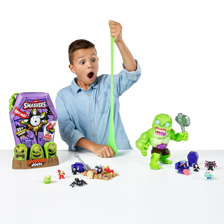 Smashers Toys : Smashers Mega Horror House (Green) By ZURU, Interactive ...