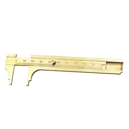 Workhe Caliper Portable Mini Sliding Gauge brass sliding gauge Brass ...