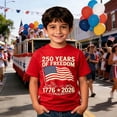 CUZIBR Boys Graphic Tees Independence Day Prints Casual Basic Shirts ...