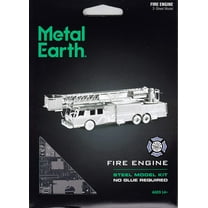 Metal Earth Fire Engine Model Kit, 3D Metal, Large Scale, Challenging ...