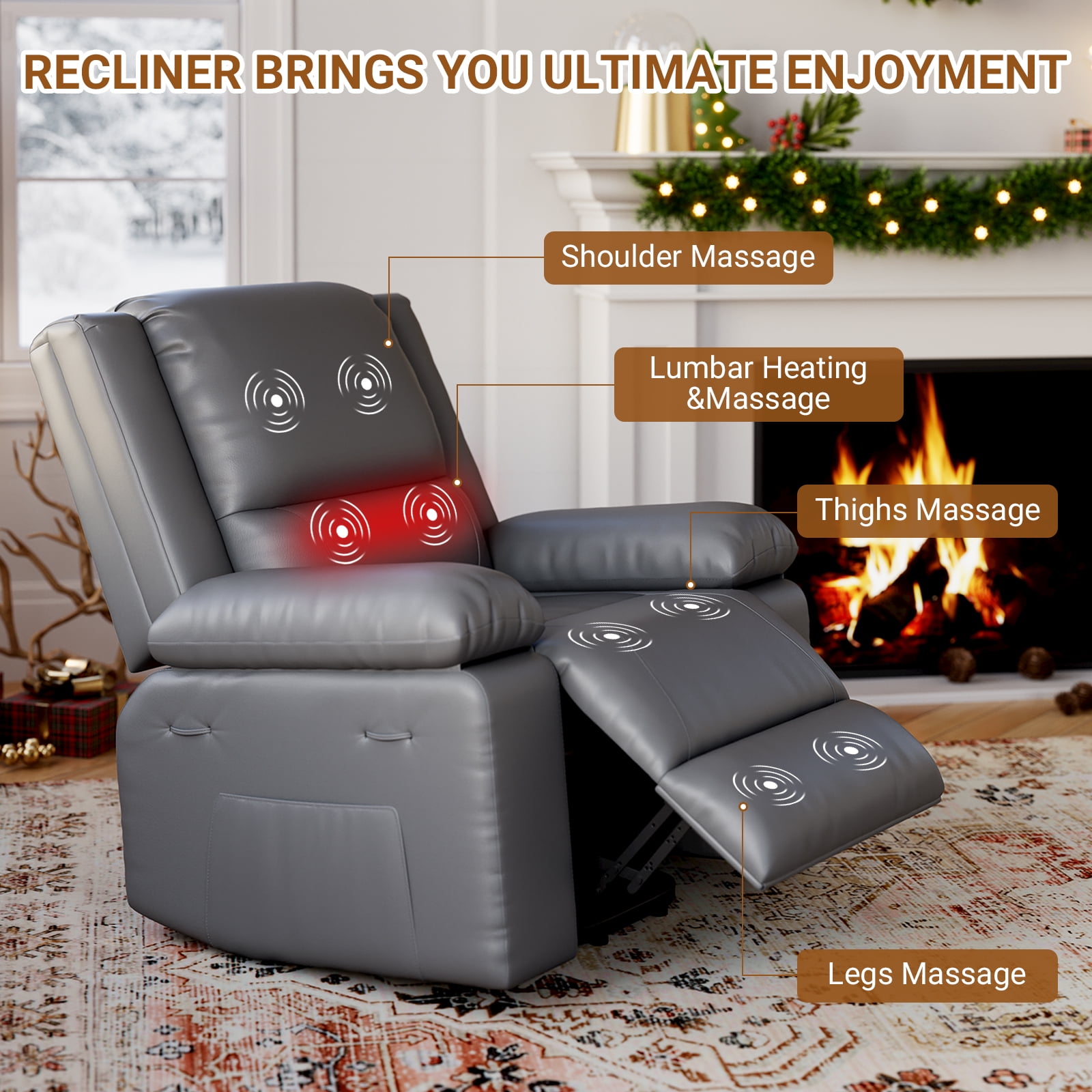 Click here for Beesclover Electric Lift Recliner Chair With Massa... prices
