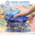 TruHealth | Small Ice Packs for Lunch Boxes | 4 Long Lasting Reusable ...