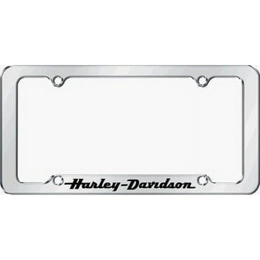 Harley-Davidson Script w/Black Letters Frame - Walmart.com