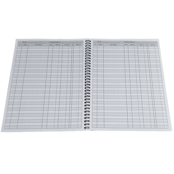 Adams 6-Ring Ledger Binder Refill Sheets, 5x8.5, Green/White, 100 ...