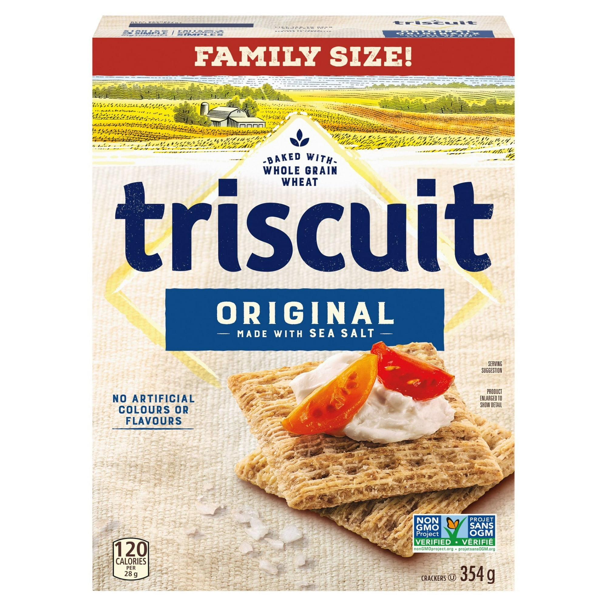 Click here for Triscuit Original Family Size Crackers 354 G prices