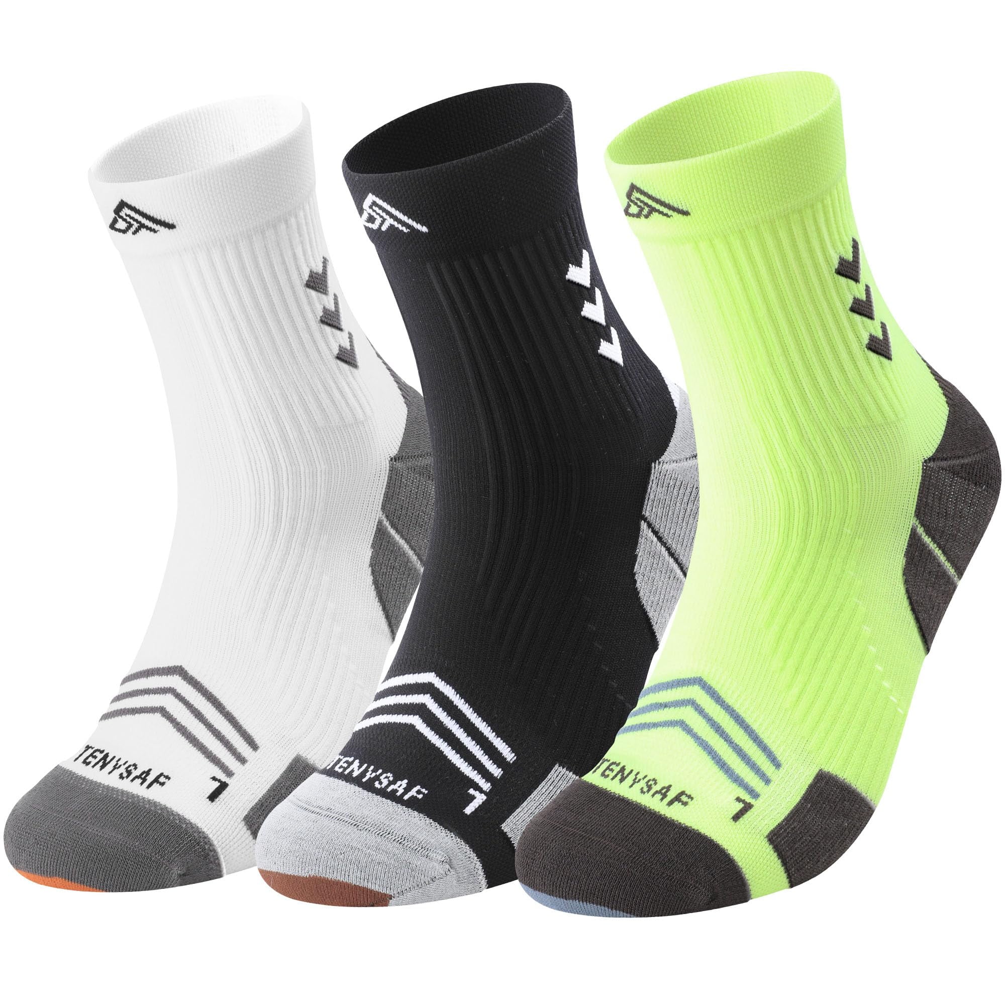Calcetines deportivos de compresión TENYSAF para hombre y mujer ...