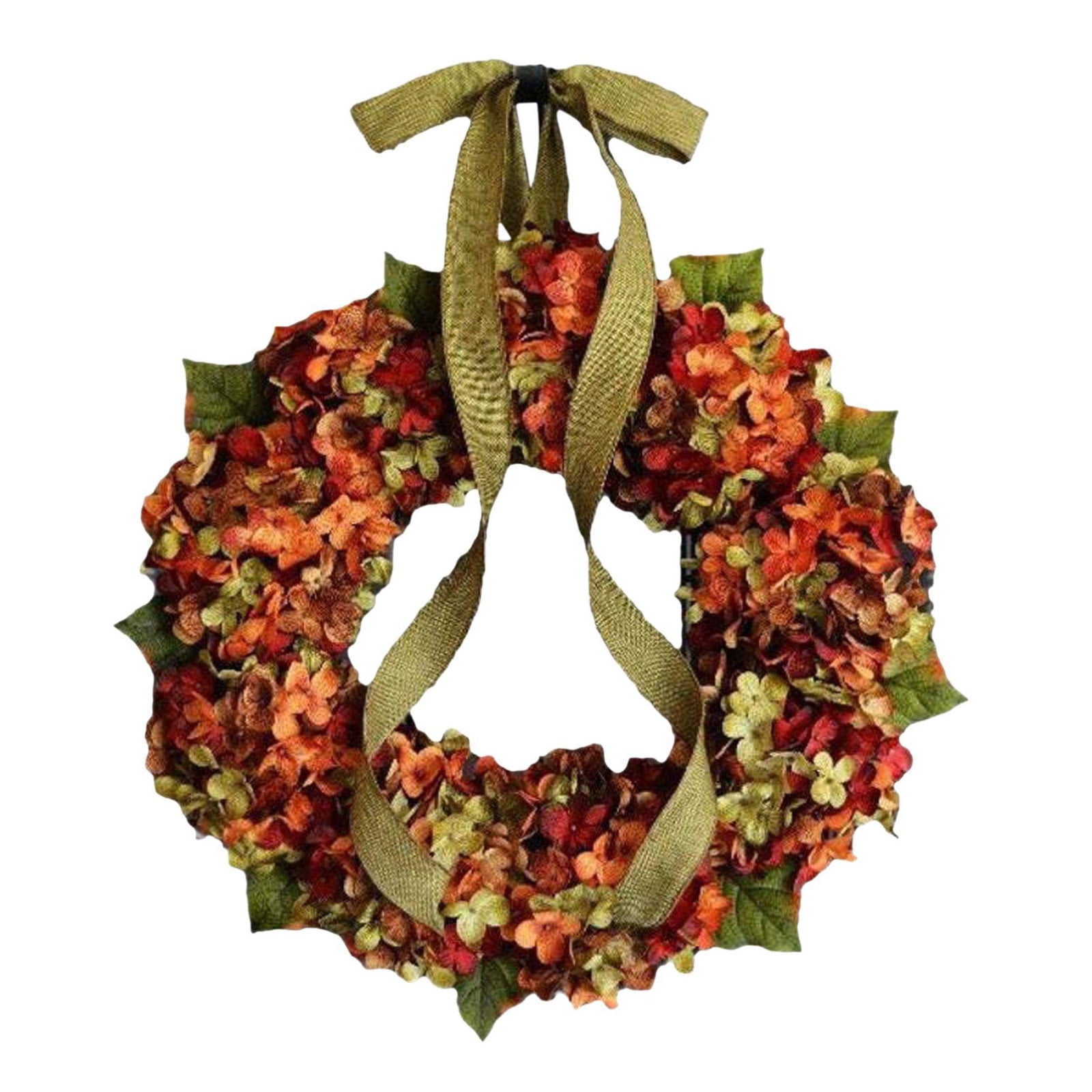 Click here for Binwennn Maple Leaves Autumn Wreath Wreath Door Wr... prices