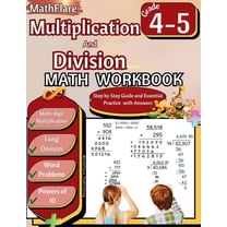 Success with Math Multiplication and Division Math Workbook for 3rd 4th ...