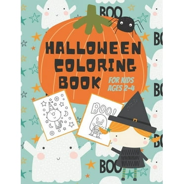 Halloween Coloring Books For Toddlers: An Adult Coloring Book with ...