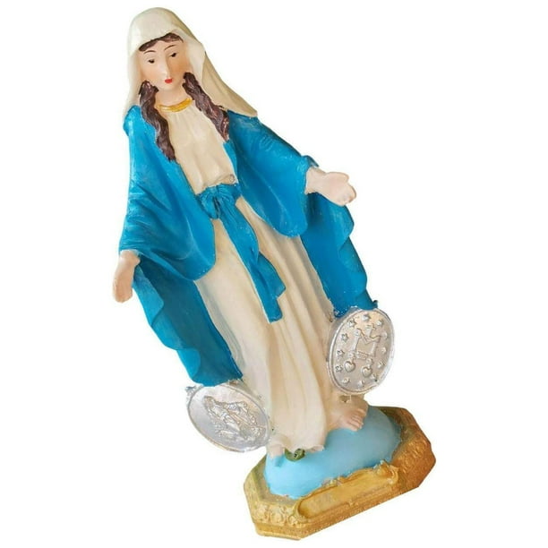 pitrice 9" H Virgin Mary Figurine Statue Figurine Virgin Mary statue ...