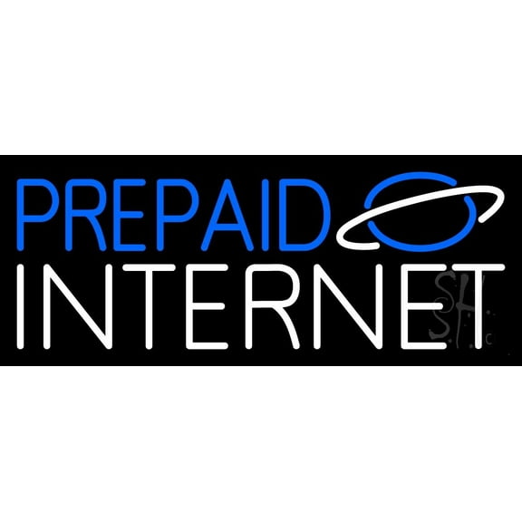 Internet Cafe Open 24 Hrs LED Neon Sign 24 x 24 - inches, Clear Edge ...