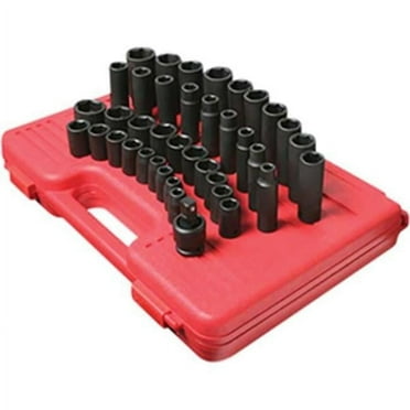 Sunex 80-Piece 3/8-Inch Drive Master Impact Socket Set - Walmart.com