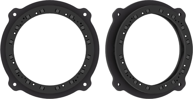 Speaker Adapter Spacer Rings SAK081_55 Exact Fit Fits Hyundai And Kia ...