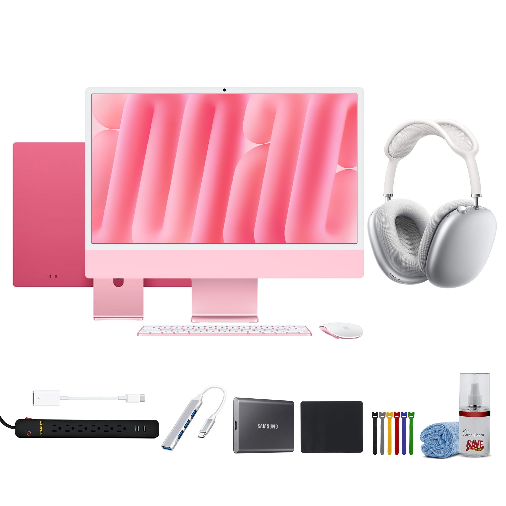 Restored Apple 2023 iMac All-in-One Desktop Computer with M3 chip: 8-core CPU, 10-core GPU, 24 ...