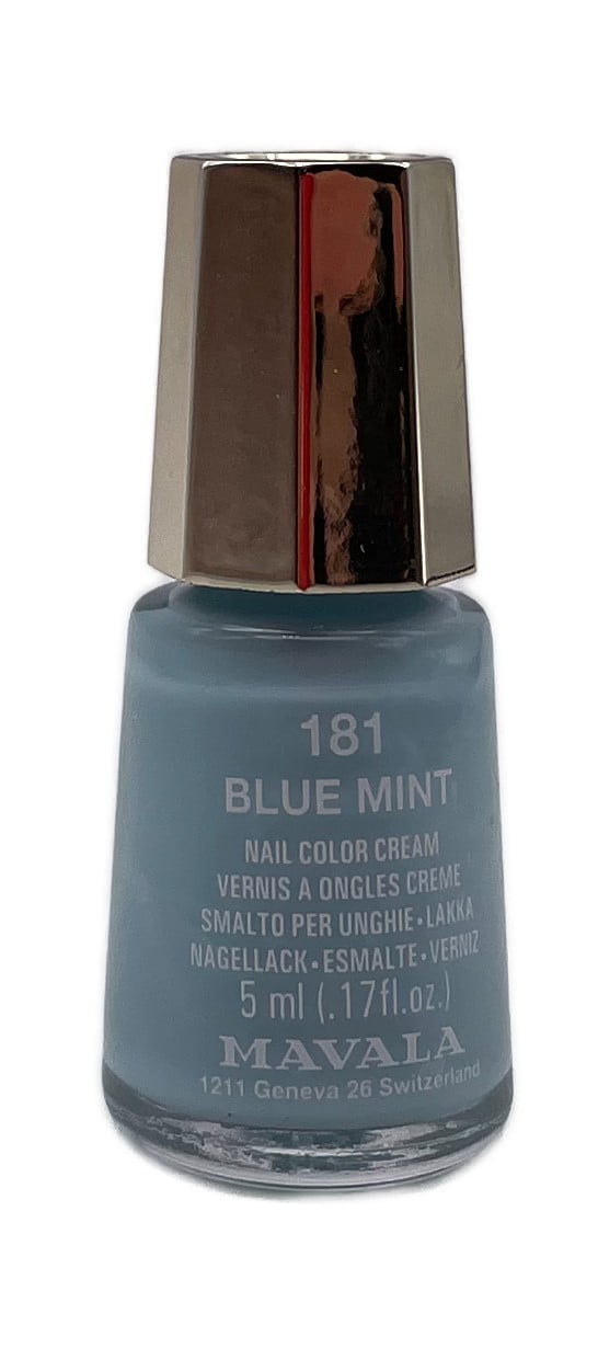 Mavala Mini Color Nail Color Cream 5ml - Color 181 Blue Mint - Walmart.com