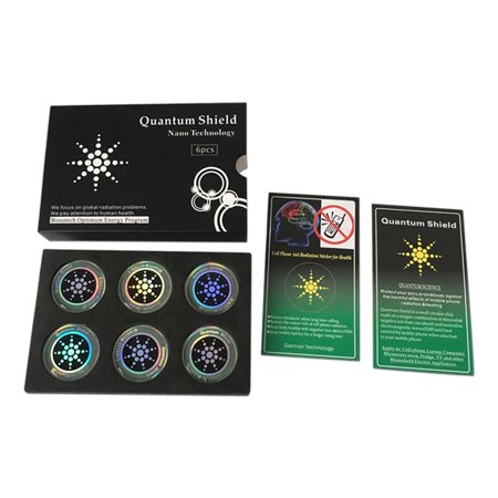 Anti-Radiation Stickers For Mobile Phones Round Shape Electromagnetic ...
