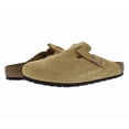 Birkenstock Boston BS Suede Leather Unisex Shoes Size 13, Color: Latte ...