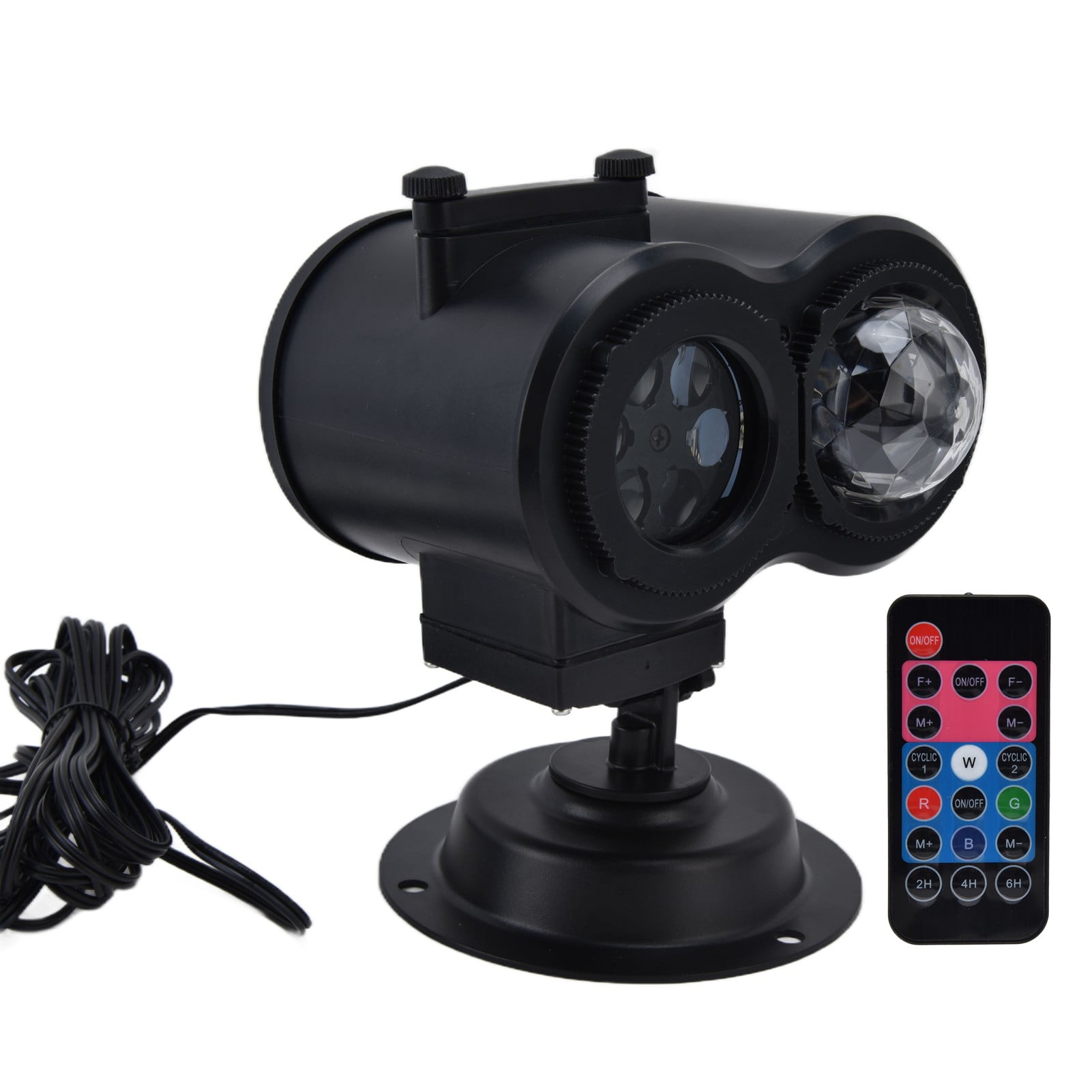 LED Projector Light, US 100-240V Projection Lamp Black For Indoor For ...