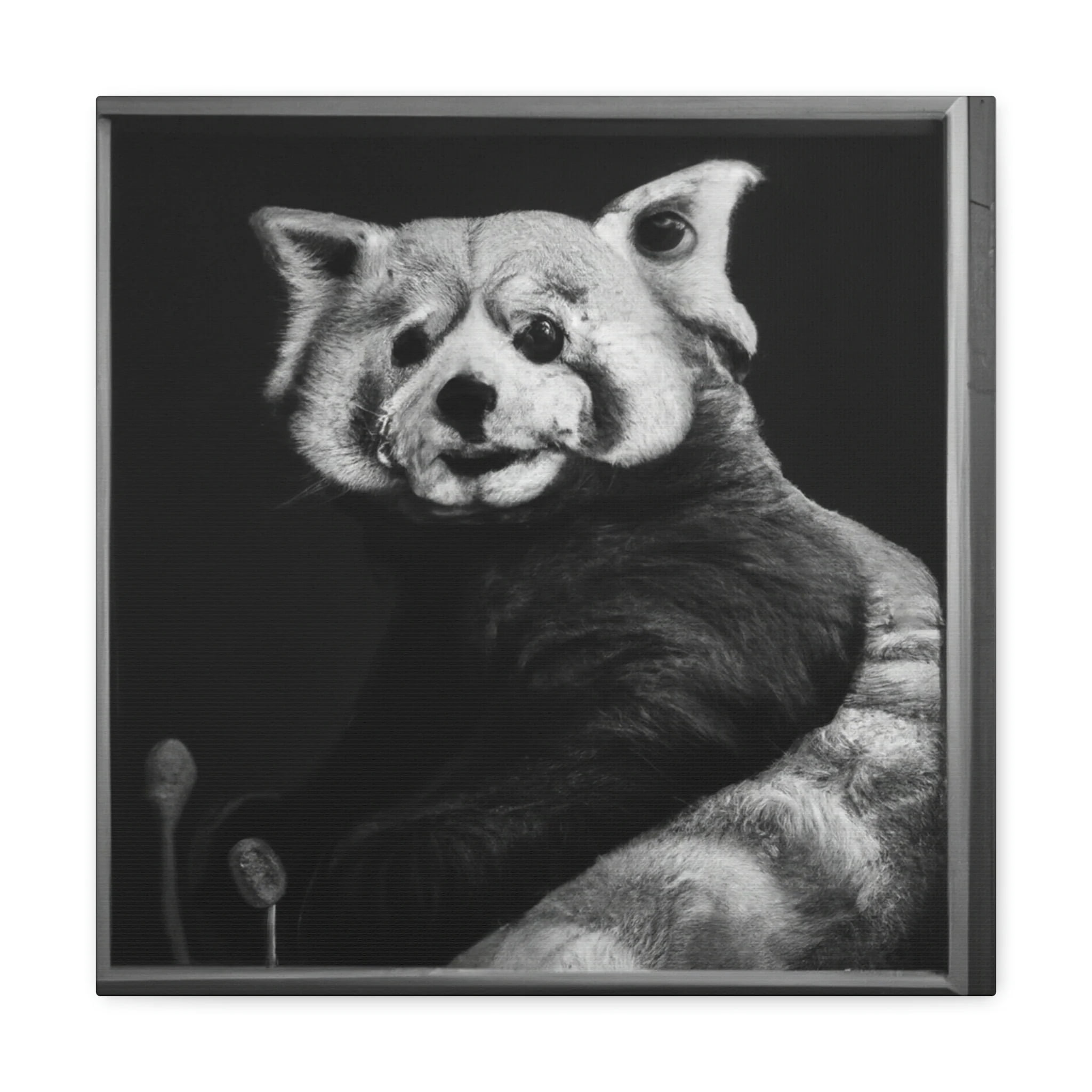 Red Panda Rococo Dream - Canvas - Walmart.com