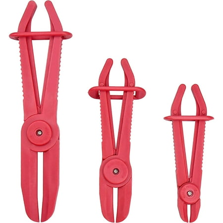 YDJKET 3 Pack Nylon Hose Clamp Pliers, Hose Clamps, Line Hose Clamps ...
