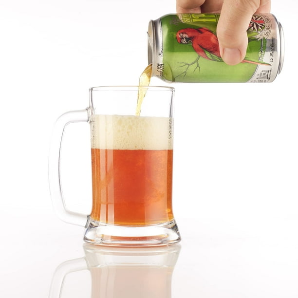 Burns glass Beer Pint glasses, classic german Stein Beer Mug, 16 Oz ...