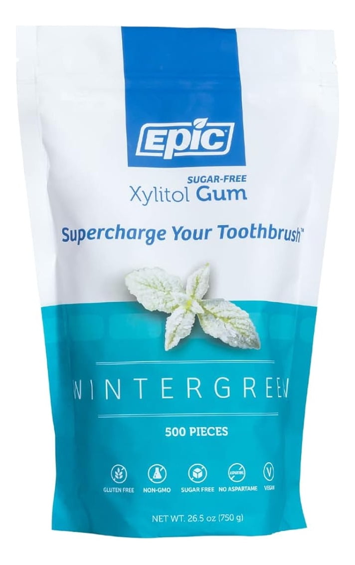 Epic Gum Chicle Sin Aspartame Sabor Menta Verde 500 Piezas | Bodega ...