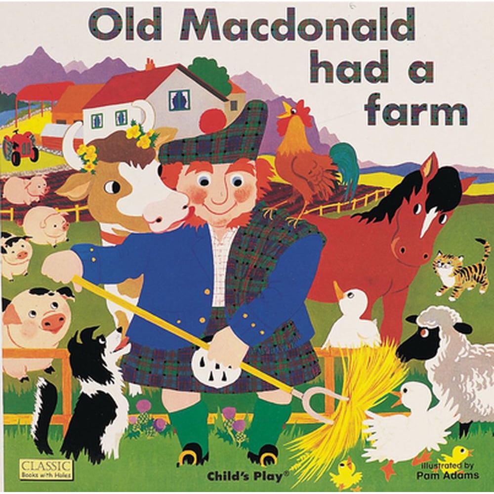 Old Macdonald Had a Farm (Board Book) - Walmart.com - Walmart.com