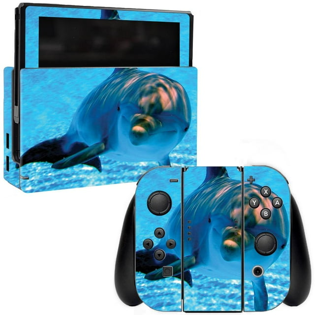 Skin Decal Wrap Compatible With Nintendo Switch Dolphin - Walmart.com