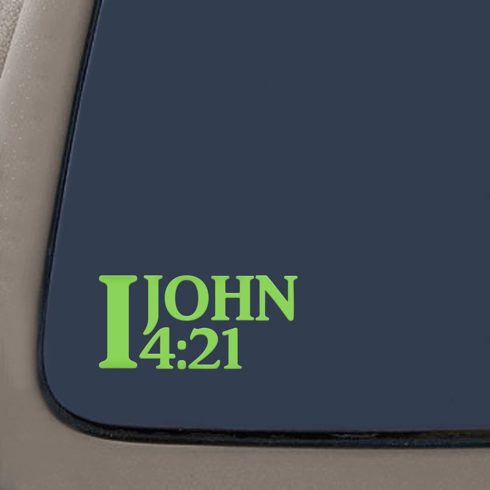 1 John 4 21 Bible Verse Decal Sticker 7 5 Inches By 3 5 Inches 1-john-4-21-bible-verse-decal-sticker-7-5-inches-by-3-5-inches
