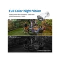 SANNCE 1080p 100ft Full Color Night Vision Bullet Camera with 2 Warm ...