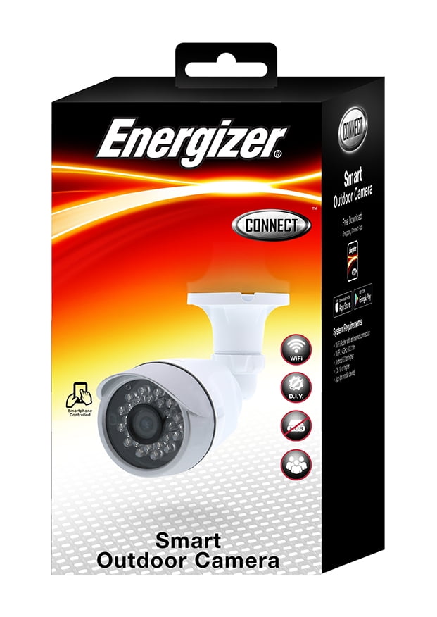 Energizer Connect Smart Outdoor WIFI Camera IOS & Android App Included ...