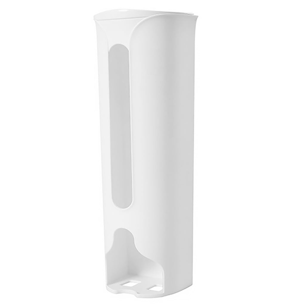 TureClos Kitchen Wall-Mounted Plastic Bag Storage Holder Garbage Pouch ...