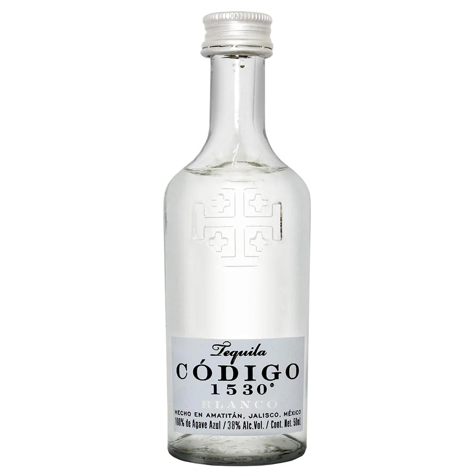 Pack de 2 Tequila Codigo 1530 Blanco 50 ml | Bodega Aurrera en línea
