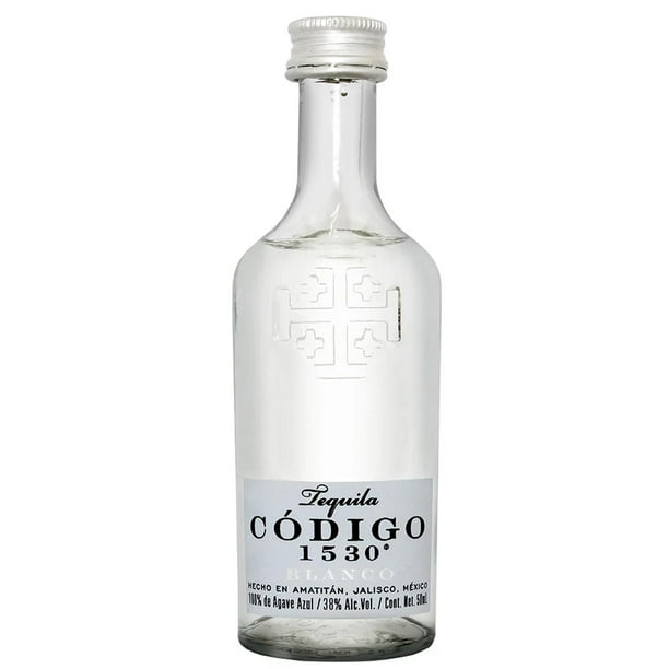 Pack de 4 Tequila Codigo 1530 Blanco 50 ml | Walmart en línea