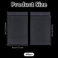 300Pcs OPP Cellophane Bags Rectangle Clear 14x8cm Unilateral Thickness ...