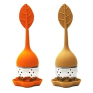 Pinky Up Star Shaped Tea Ball Loose Leaf Infuser with Chain Hook, Gold ...