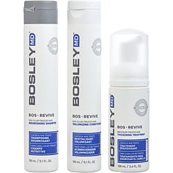 Bosley Bosrevive Starter Pack para cabello no teñido (kit de 30 días ...