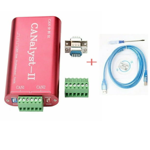 CJC CANalyst-II USB to CAN Analyzer CAN-Bus Converter Support ZLGCAN - Walmart.com