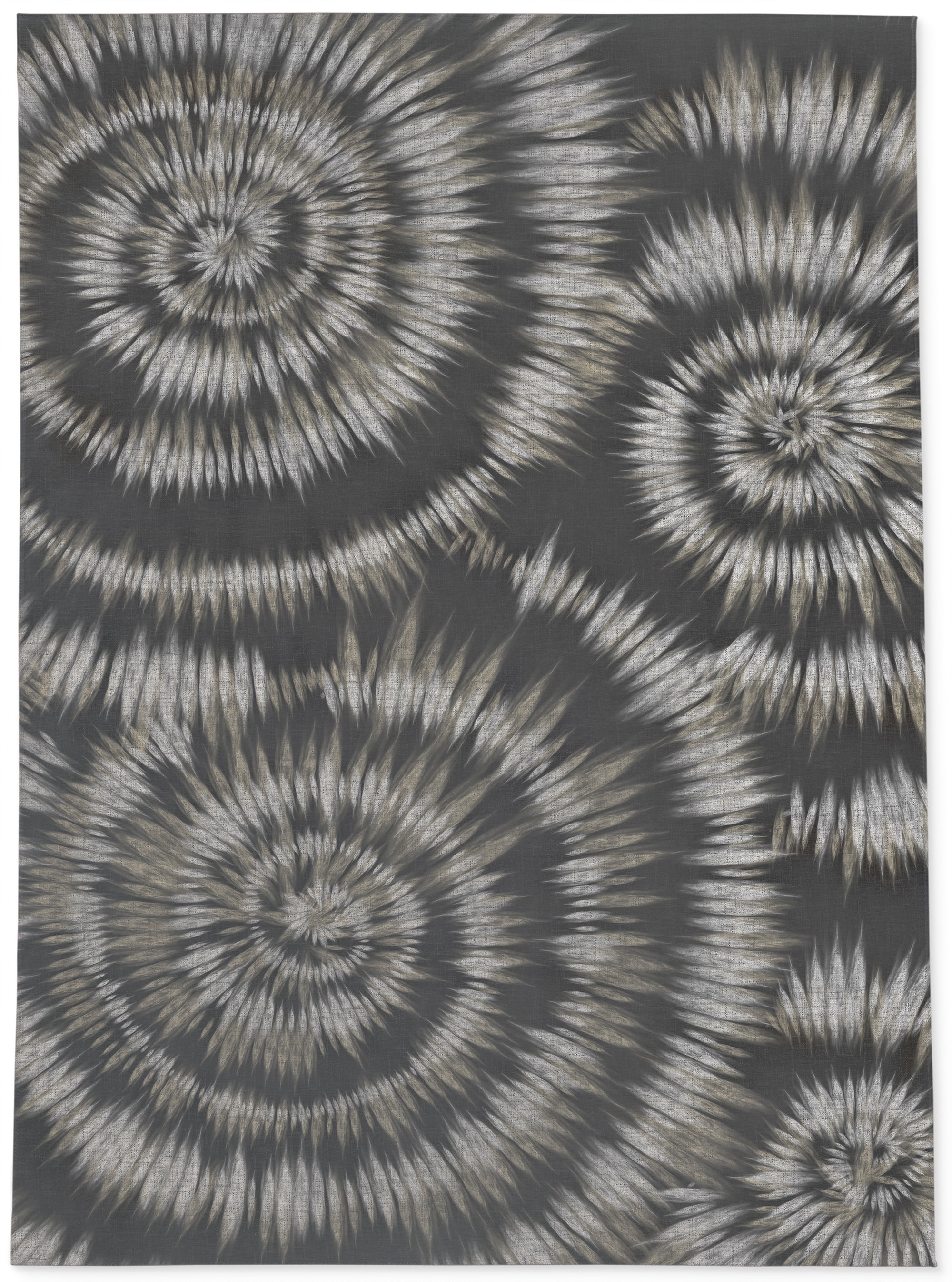 TIE ONE ON MULTI CHARCOAL Office Mat By Kavka Designs - Walmart.com