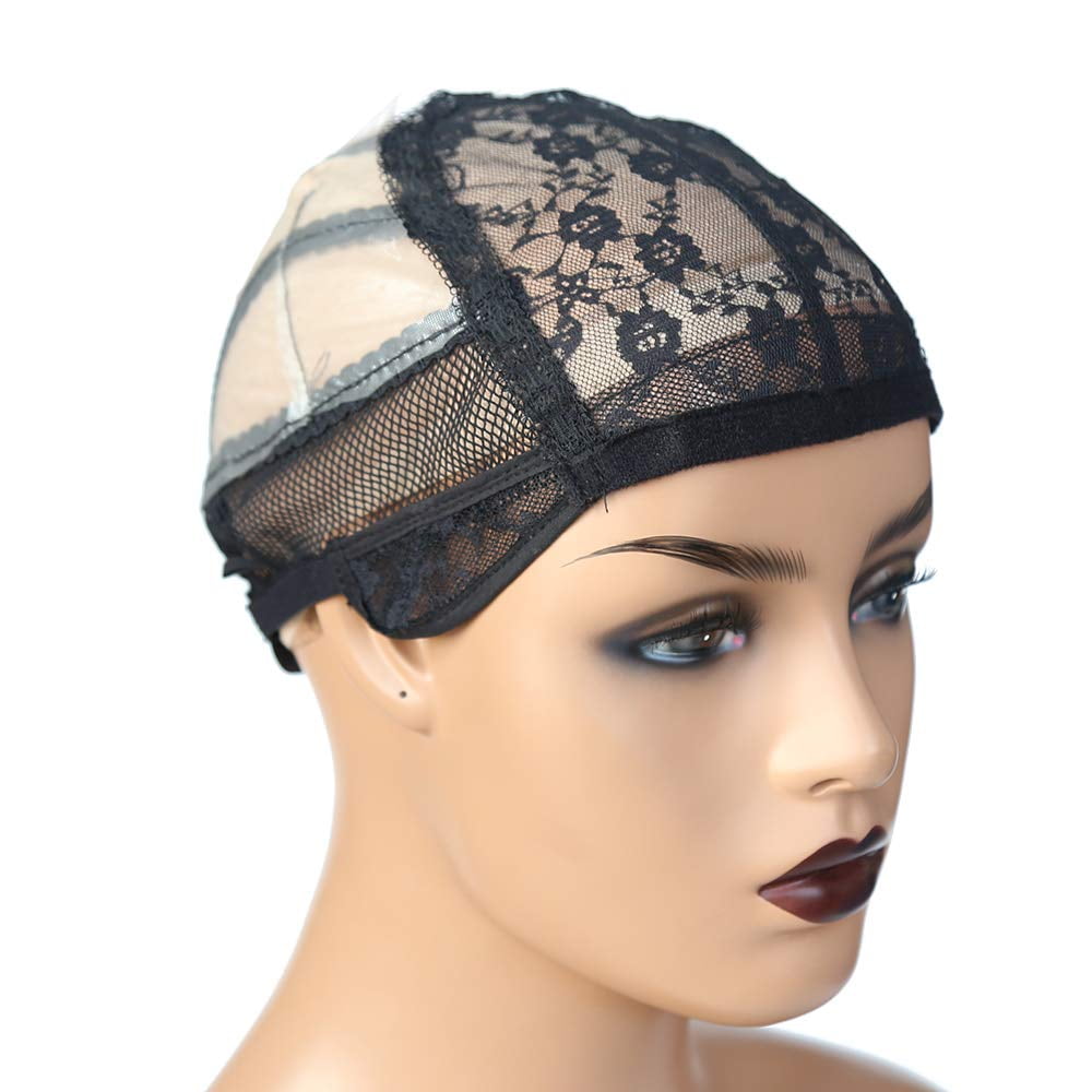 Weaving Cap for Making Wig with Adjustable Strap Dissolved Paper Back ...