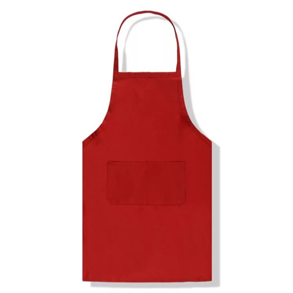 Click here for Zootealy Apron Pure Color Kitchen Apron Big Pocket... prices