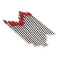 10Pcs Glass Tile Ceramic Drill Set 3/16 "Shank Carbide Tip-tip Throw ...